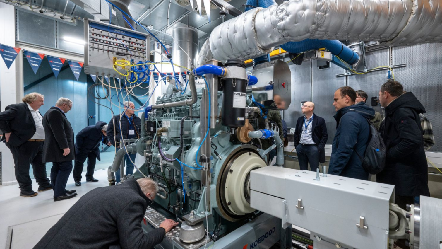 TNO opens test cell for sustainable marine engines | Ertico